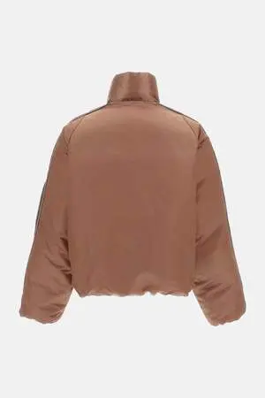 TANAKA Quilted Reversible Bomber Jacket - Rosa