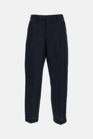 Paul Smith Tailored Linen Trousers - Blue