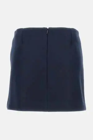 Sportmax Wool Miniskirt