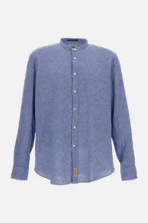 B.D.BAGGIES Bradford Crew Neck Shirt - Blue