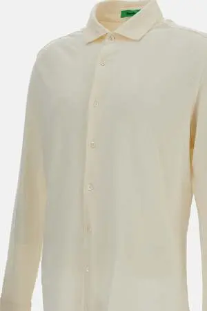 DRUMOHR Camicia Collo Francese - White