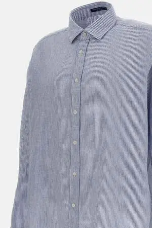 B.D.BAGGIES Bradford Shirt In Linen Blend