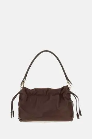 Fendi Mamma Baguette Medium Leather Bag - Brown