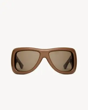 Saint Laurent Sl 902 Howl Sunglasses - Brown