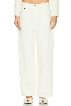 EB DENIM Relaxed Baggy Jeans - Bone