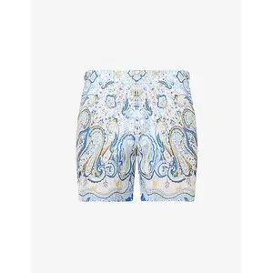Orlebar Brown Bulldog Printed Swim Shorts - Multi/blue