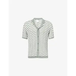 RAITH Serenita Graphic-pattern Knit Shirt
