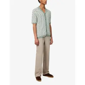 RAITH Serenita Graphic-pattern Knit Shirt