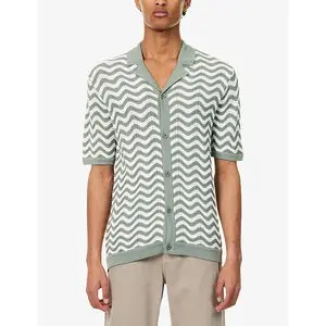 RAITH Serenita Graphic-pattern Knit Shirt
