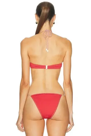 Solid & Striped The Harlow Bikini Top - Rooftop Red