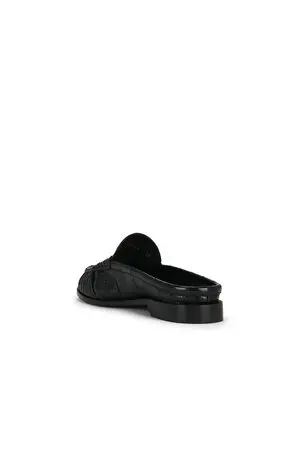 Saint Laurent Le Loafer Mule - Nero