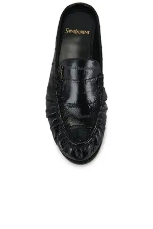 Saint Laurent Le Loafer Mule - Nero