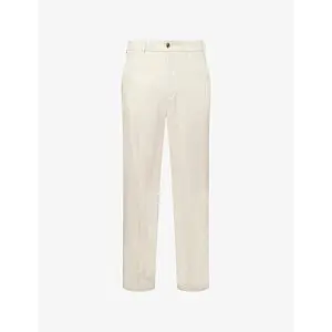 Dunhill Stretch Tailored Cotton Chino Trousers