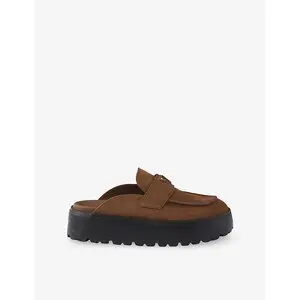 Prada Mid Heel Mules Clogs For Women