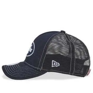 New Era 9forty Adjustable Trucker Cap With Embroidered Branding
