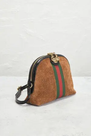 Gucci Ophidia Shoulder Bag - Brown