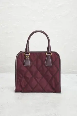 Prada Tessuto Quilted Nylon Handbag