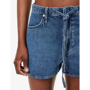 Rag & Bone Nolan Tie-waist Denim Shorts - Emerson