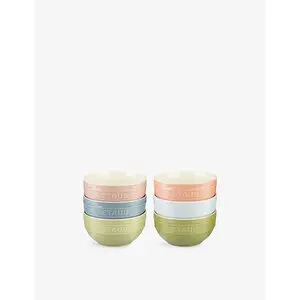 STAUB Macaron Set Of Six Ceramic Bowls - Mixed