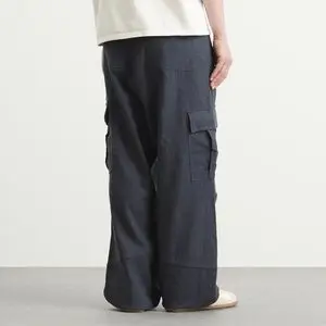 Rhude Linen Parachute Cargo Trousers