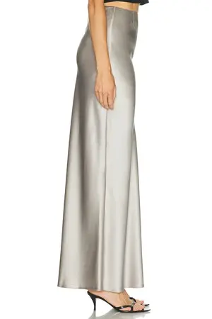 SAME Satin Maxi Skirt