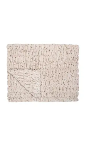 LOLA BLANKETS Lola Original Blanket - Cream