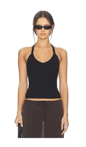 Eterne Ribbed Camis Tanks For Women
