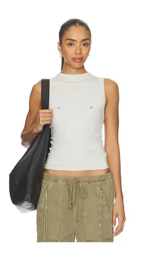 UNDERSTATED LEATHER X Revolve Midnight Motors Studded Tank Top