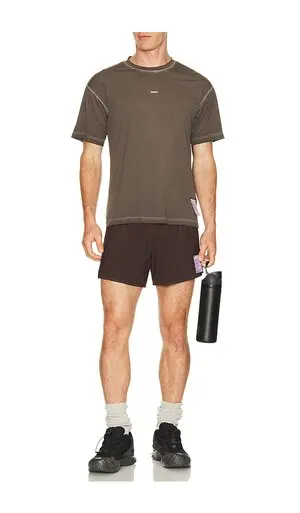 Satisfy Space-o 5 Shorts - Brown