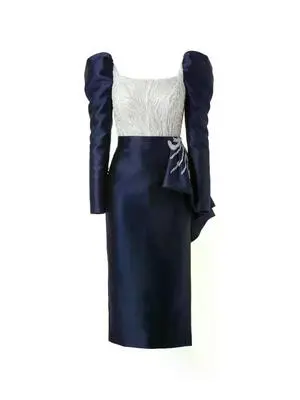 GATTINOLLI BY MARWAN Beaded Midi Dress