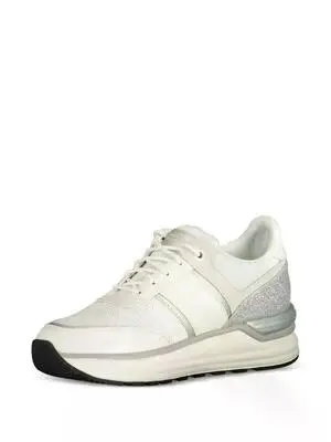 U.s. Polo Assn. Glitter-effect Mesh-panel Sneakers