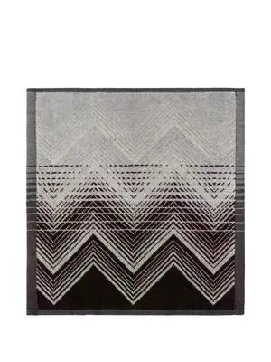 Missoni Marea Zigzag-print Face Towels - Blue