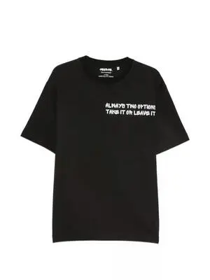GEORGE. George Slogan And Barcode Print T-shirt