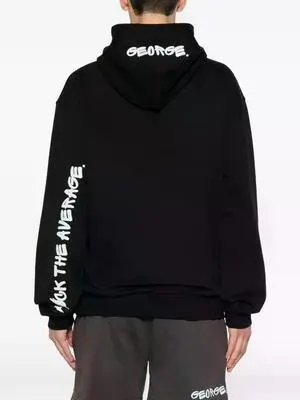 GEORGE. Slogan-print Hoodie