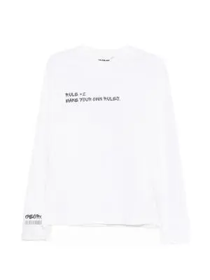 GEORGE. Slogan Print Long Sleeve T-shirt
