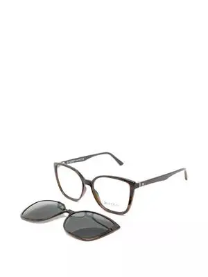 S2S Messina Clip-on Eyeglasses - Brown