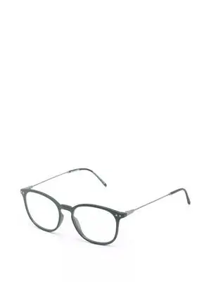 S2S Gregal Round-frame Glasses - Blue