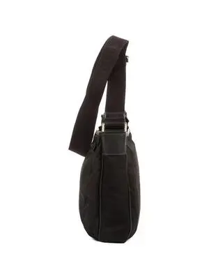 Prada Logo Plaque Shoulder Bag