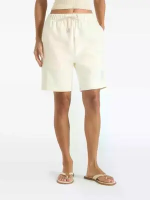 Manière De Voir Logo-patch Drawstring Shorts