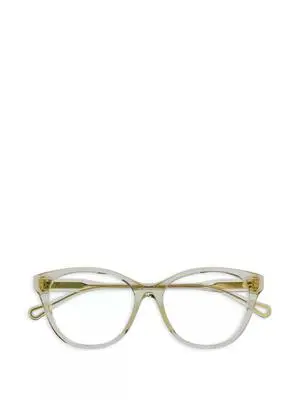 Chloé Square Frame Glasses - Neutrals