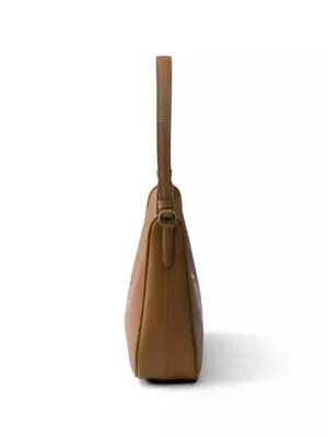 Prada Saffiano Leather Mini Bag - Brown