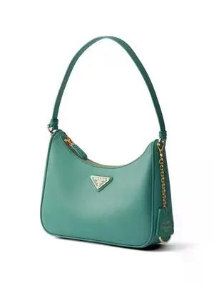 Prada Re-edition 2005 Saffiano Leather Mini Bag - Green