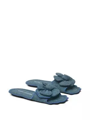 Marc Jacobs Daisy Denim Sandals - Blue
