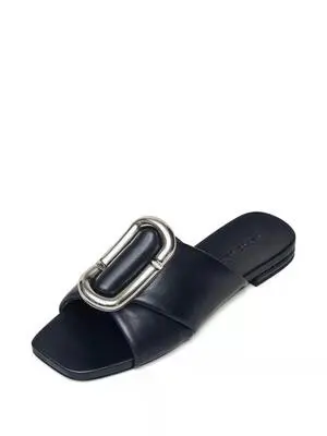 Marc Jacobs Pop J Marc Sandals - Black