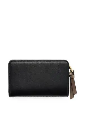 Marc Jacobs The Snapshot J-marc Logo-plaque Wallet - Neutrals