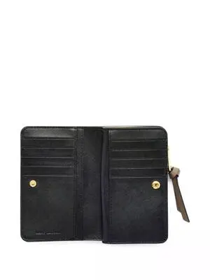 Marc Jacobs The Snapshot J-marc Logo-plaque Wallet - Neutrals
