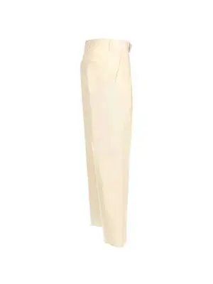 Fendi Wool Gabardine Trousers