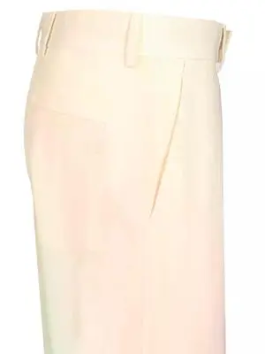 Fendi Wool Gabardine Trousers