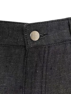 Fendi Logo-embroidered Straight Leg Jeans