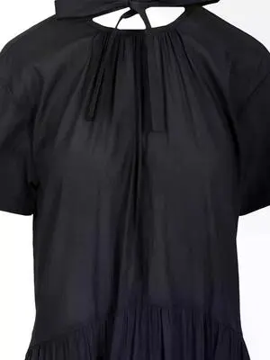 Max Mara Alloro Tiered Halterneck Dress